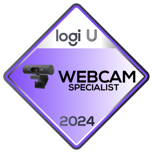 Logitech Business Webcam Specialist 2024 - Credly