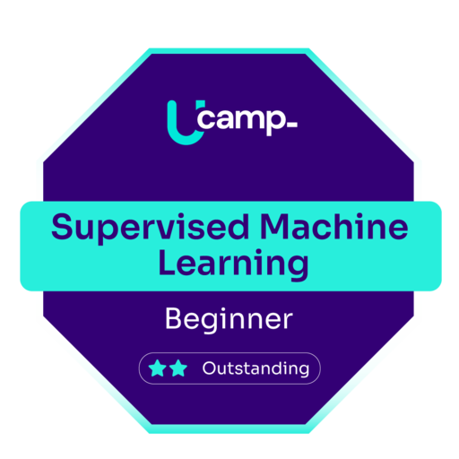 Supervised Machine Learning - Outstanding - Credly