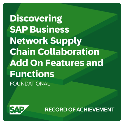 Discovering SAP Business Network Supply Chain Collaboration Add On ...