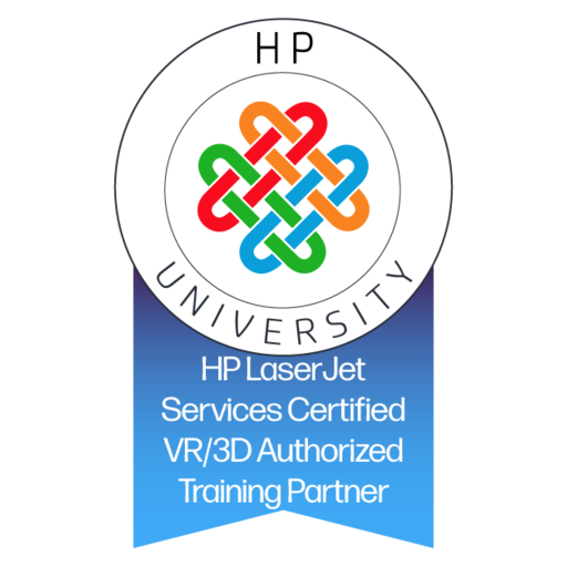 HP LaserJet Services Certified VR/3D Authorized Training Partner - Credly