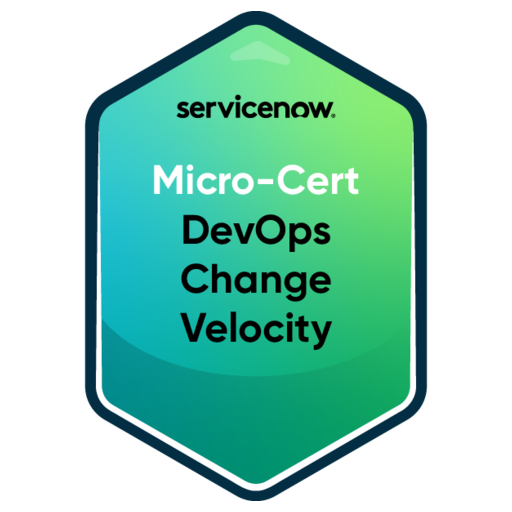 Micro-Certification – DevOps Change Velocity - Credly