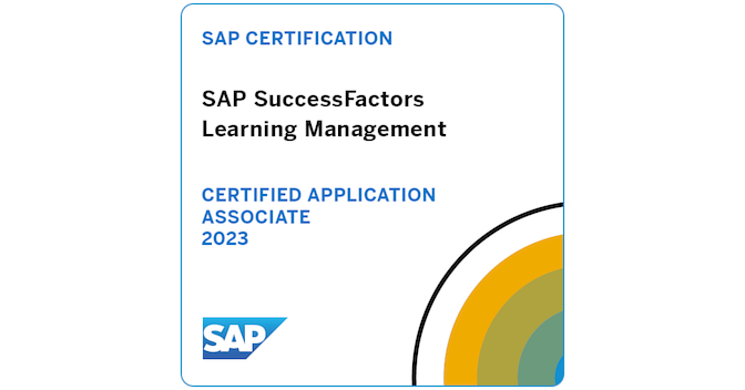 SAP Certified Application Associate - SAP SuccessFactors Learning ...