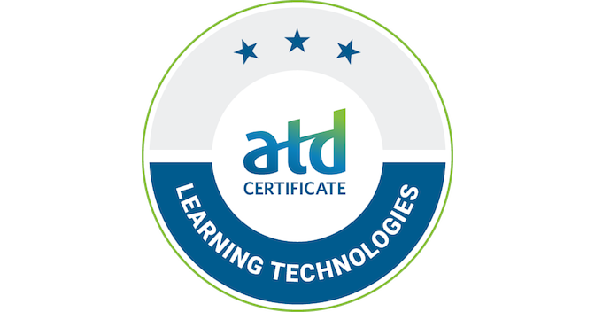 ATD Learning Technologies Certificate - Credly