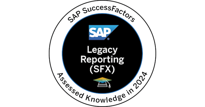 SAP Product Knowledge 2024 - SAP SuccessFactors Legacy Reporting Expert ...