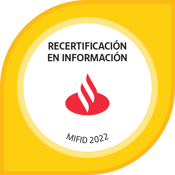 Recertificaci n MIFID 2022 Informaci n Credly