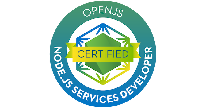 JSNSD: OpenJS Node.js Services Developer - Credly