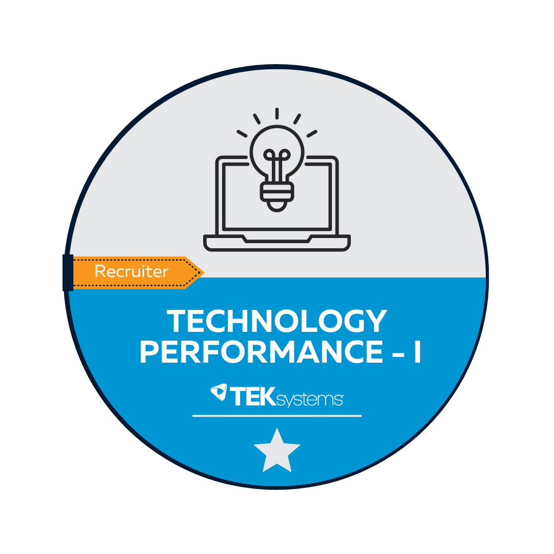 Recruiter Technology Performance - I - Credly