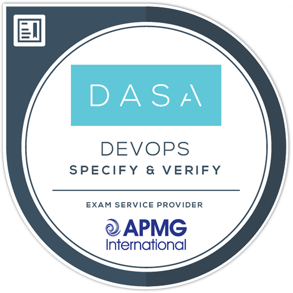 DASA DevOps Specify and Verify - Credly
