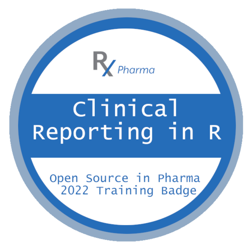 Clinical Reporting in R - Credly