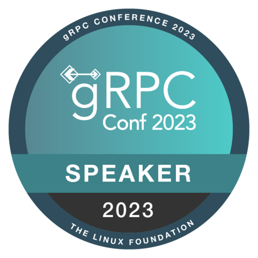 Speaker: gRPC Conference 2023 - Credly