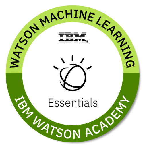 IBM Watson Machine Learning Essentials - Credly