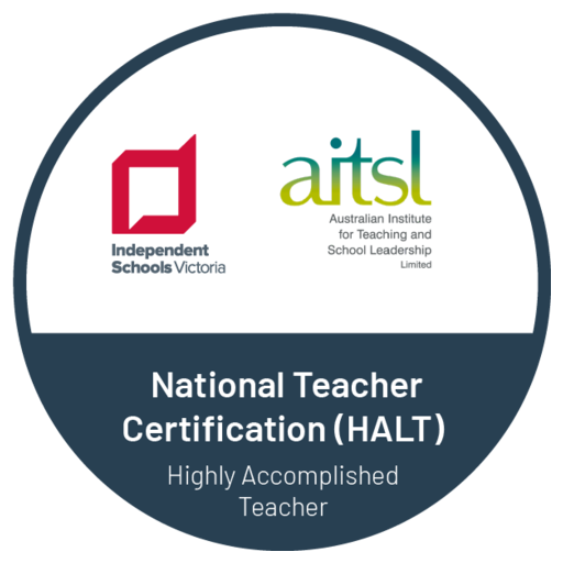 Highly Accomplished Teacher - Credly
