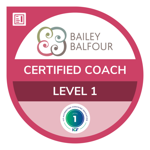 Bailey Balfour Certified Coach - Level 1 - Credly