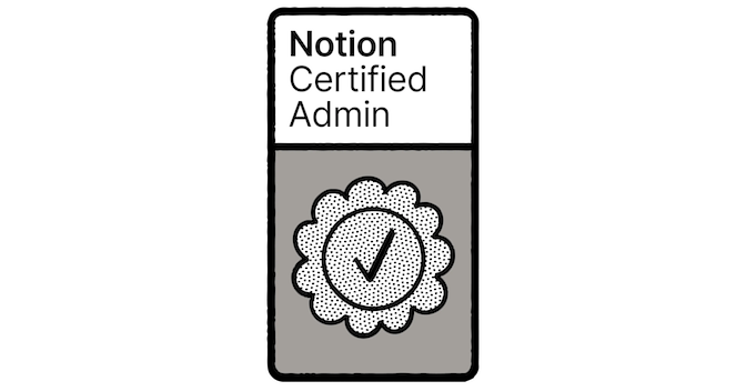 Notion Certified Admin - Credly