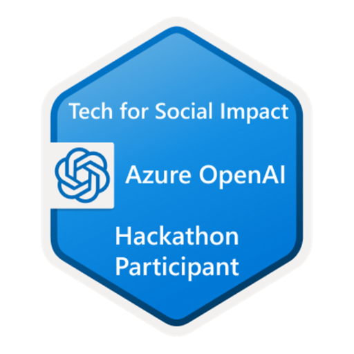 Azure OpenAI Hackathon Participant - Credly