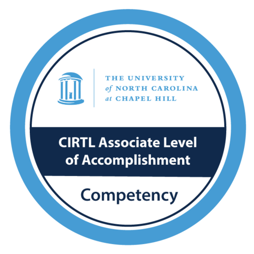 CIRTL Associate Level of Accomplishment - Credly