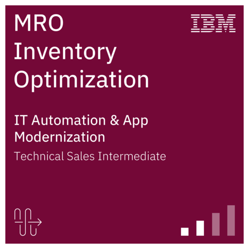 MRO Inventory Optimization Technical Sales Intermediate - Credly