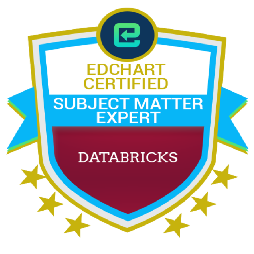 Edchart Certified Databricks Subject Matter Expert - Credly
