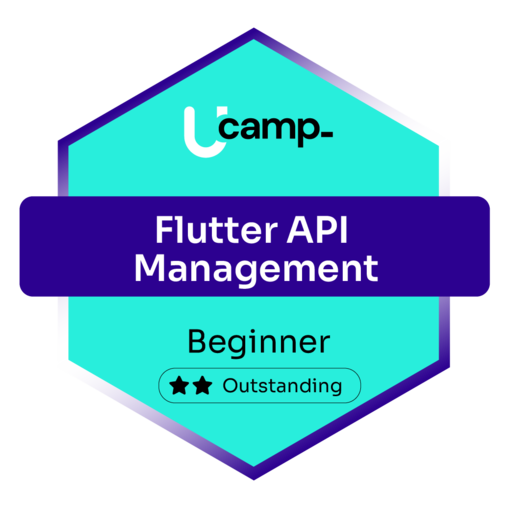 Flutter API Management - Outstanding - Credly