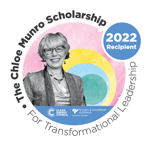 Chloe Munro Scholarship 2022 recipient - Credly