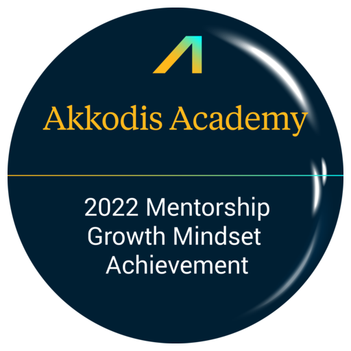 2022 Mentorship - Growth Mindset Achievement - Credly