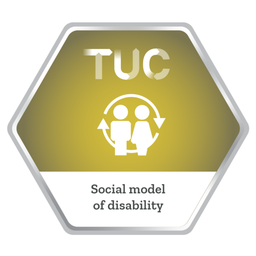 TUC Social model of disability - Credly