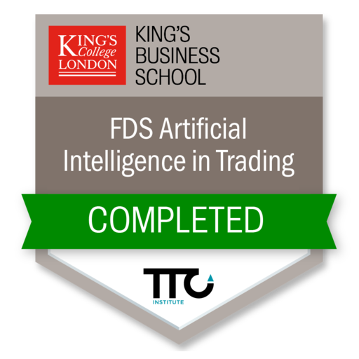 Module 2: FDS Artificial Intelligence in Trading - Credly
