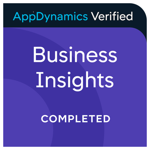 AppDynamics Verified Business Insights - Credly