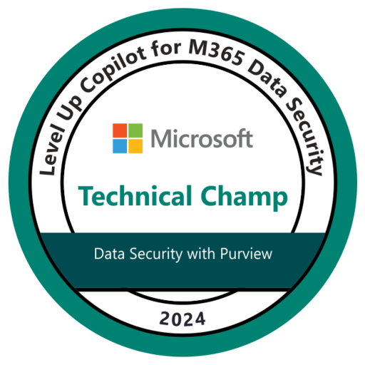 Copilot for Microsoft 365 Security Champion — FY24 Participant - Credly