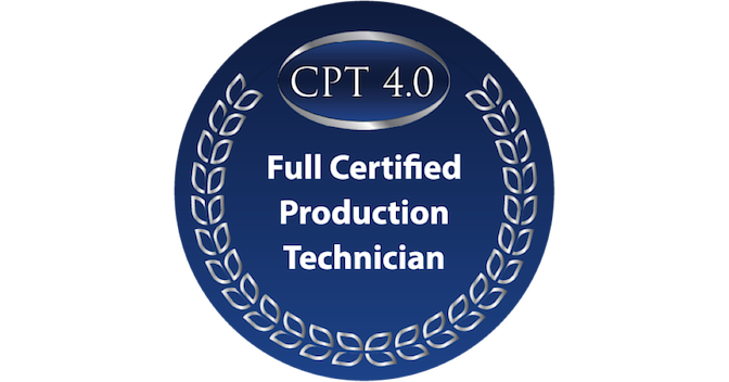 Certified Production Technician (CPT) 4.0 Certification - Credly