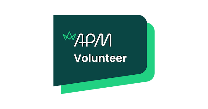 APM Volunteer - Credly