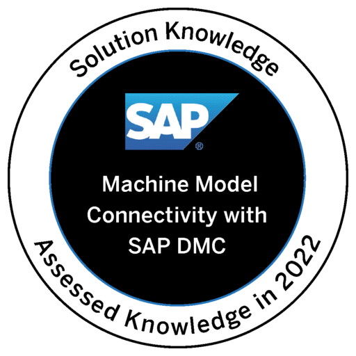 Solution Knowledge 2022 - Machine Model Connectivity with SAP DMC - Credly