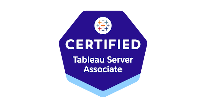 Tableau Server Certified Associate - Credly