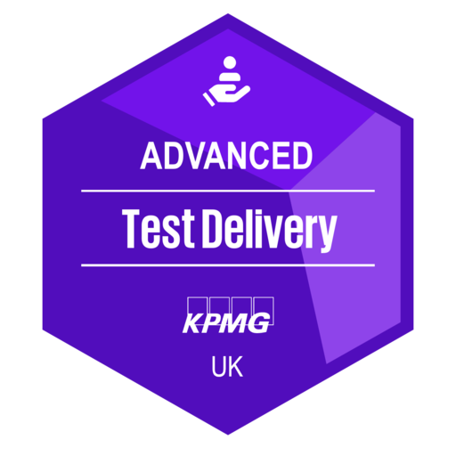 Test Delivery Advanced (Level 3) - Credly