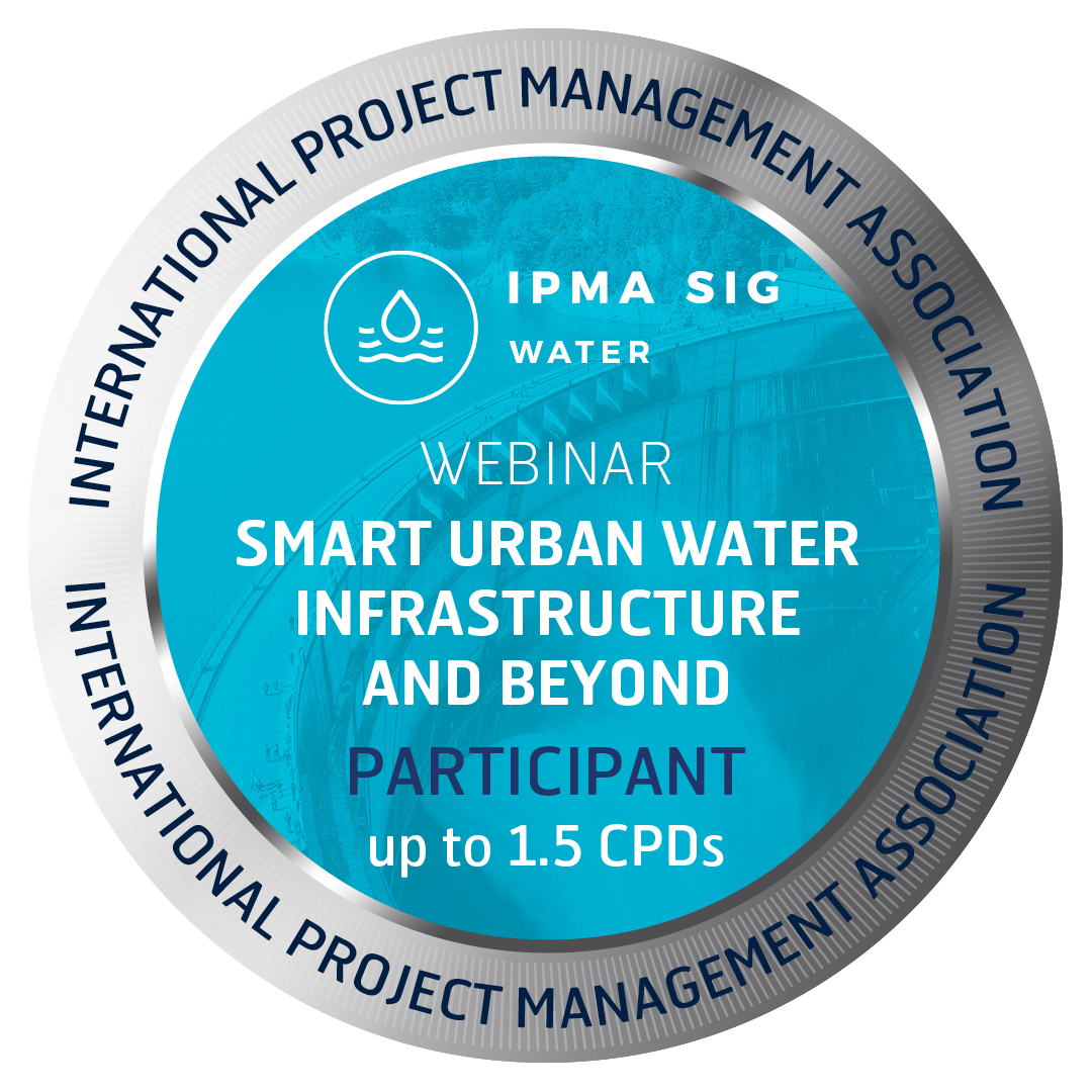 SIG Water webinar - Smart urban water infrastructure and beyond (participant) - Credly