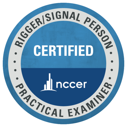 Certified Rigger/Signal Person Practical Examiner - Credly