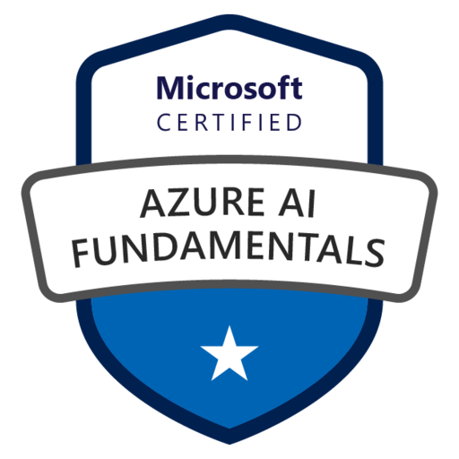 Microsoft Certified Azure AI Fundamentals Credly