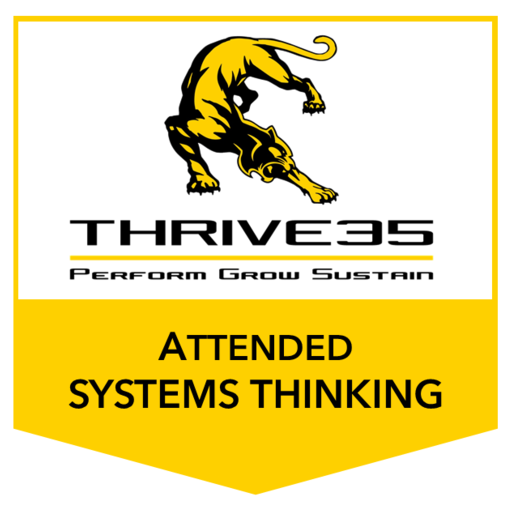 Thrive35 Systems Thinking - Credly