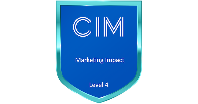 CIM Level 4 Award in Marketing Impact - Credly