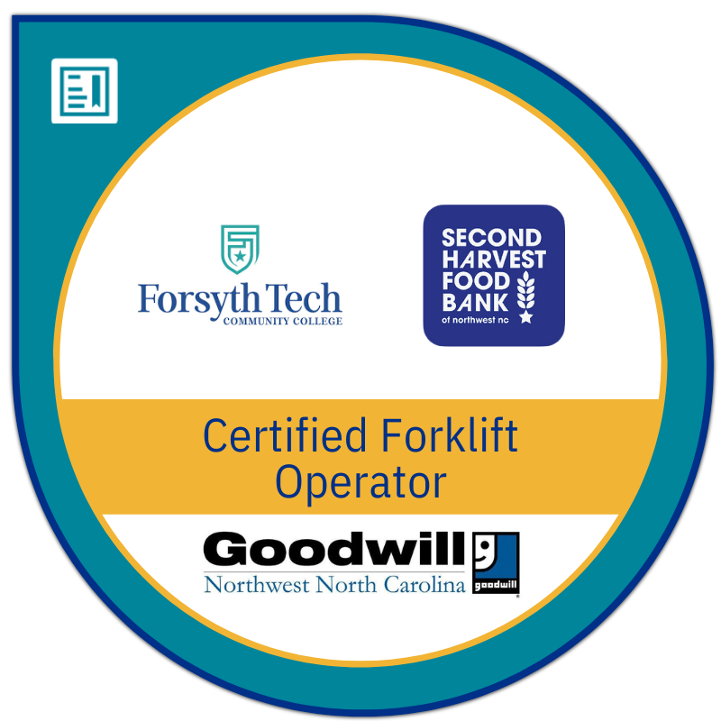 Certified Forklift Operator - Credly