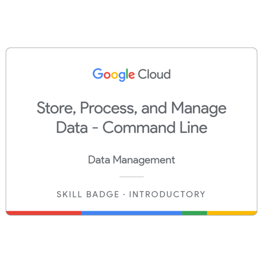 Store, Process, and Manage Data on Google Cloud - Command Line Skill ...