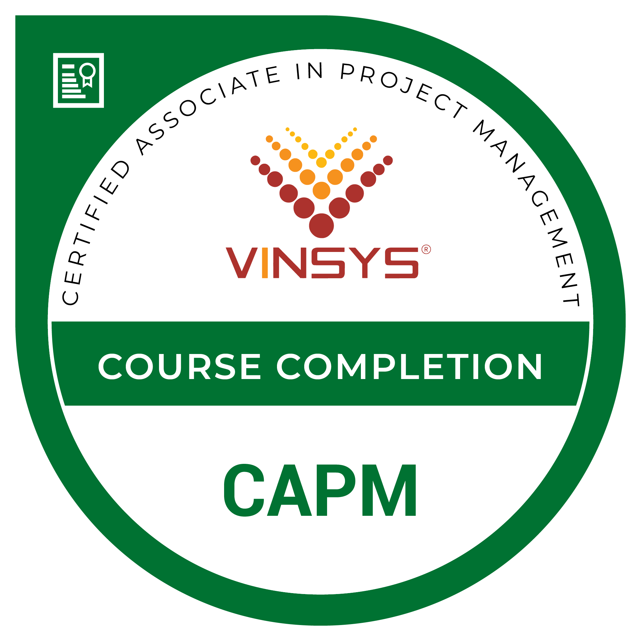 CAPM Credly