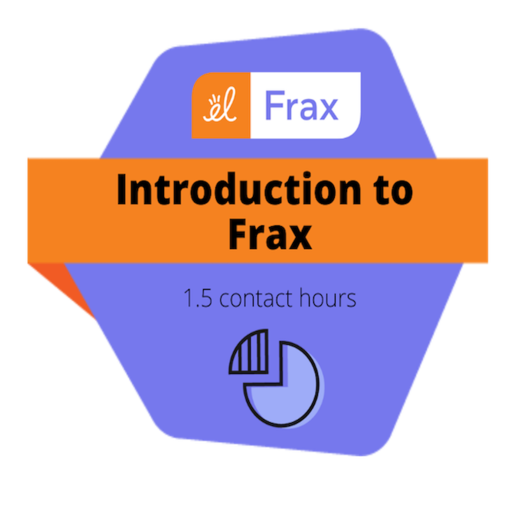 Introduction to Frax (1.5 Hours) - Credly