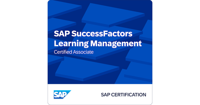 SAP Certified Associate - SAP SuccessFactors Learning Management - Credly