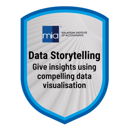 Data Storytelling Give Insights using Compelling Data Visualisation - Credly