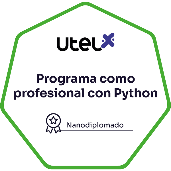 NanoDiplomado Programa como profesional con Python - Credly