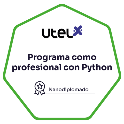 NanoDiplomado Programa como profesional con Python - Credly