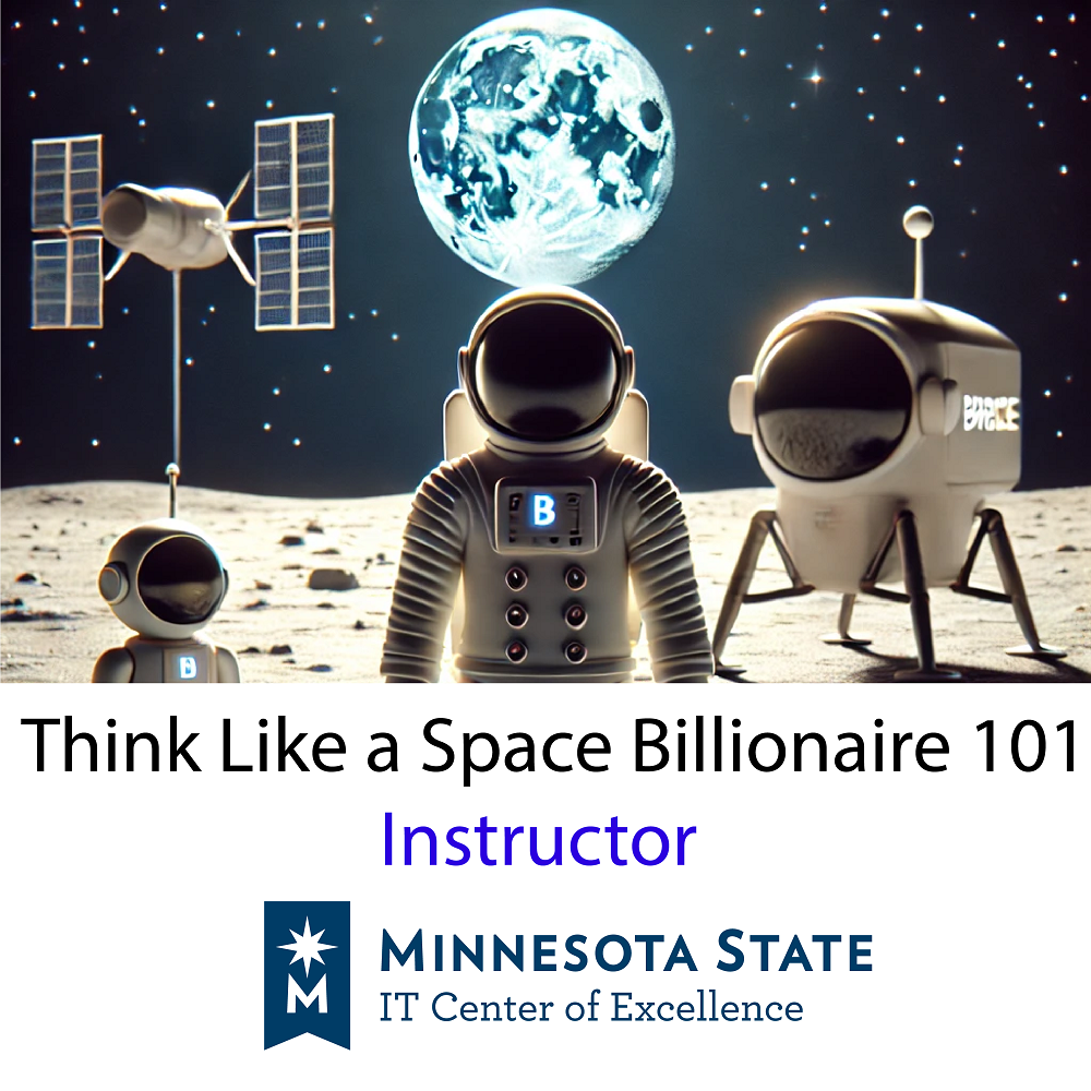 Think Like a Space Billionaire 101 - Instructor - Credly