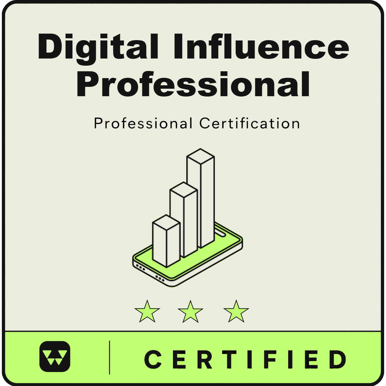 Digital Influence Professional - Credly