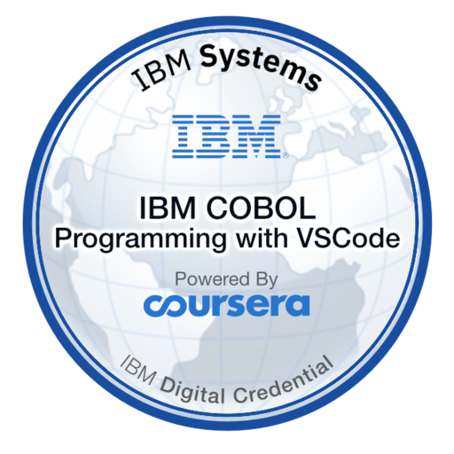 IBM COBOL Programming with VSCode - Credly